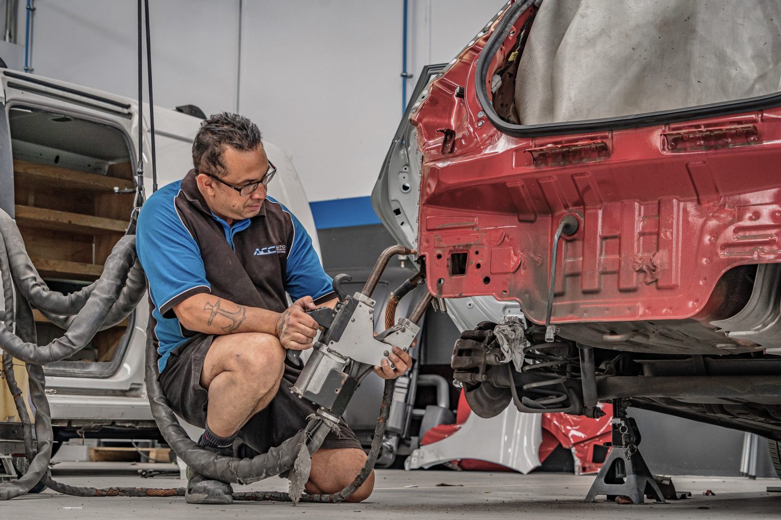 Dent Repairs - After Accident Smash Repairer Rockingham